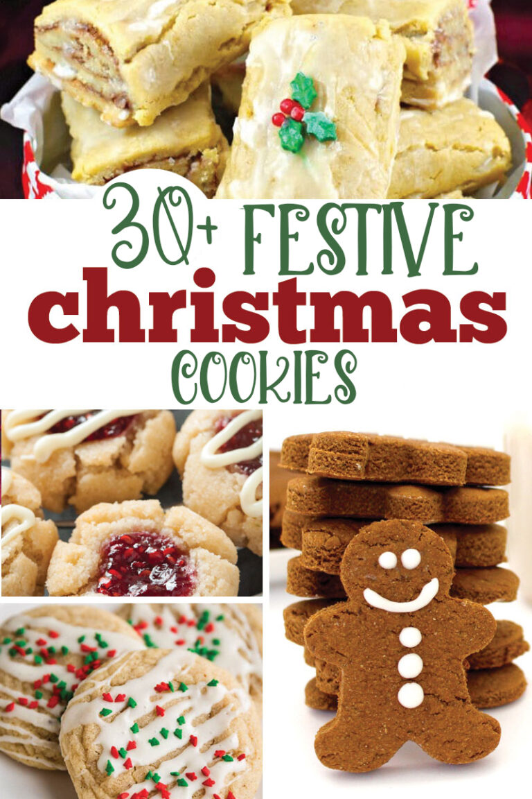 30+ Festive Christmas Cookies - Fat Dad Foodie