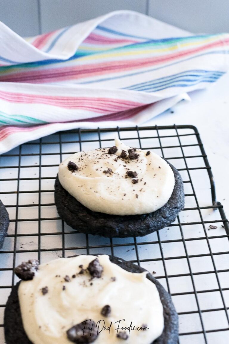 Oreo Crumbl Cookie Recipe - Fat Dad Foodie