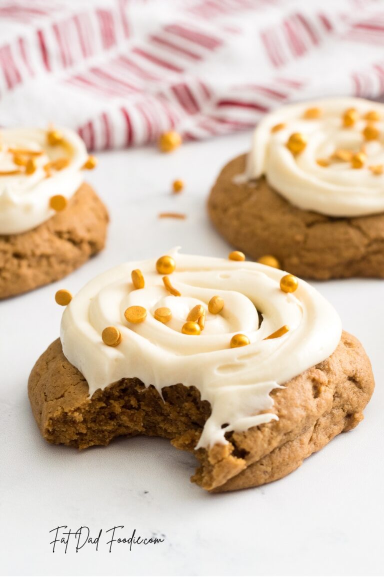 Crumbl Gingerbread Cookie Recipe - Fat Dad Foodie