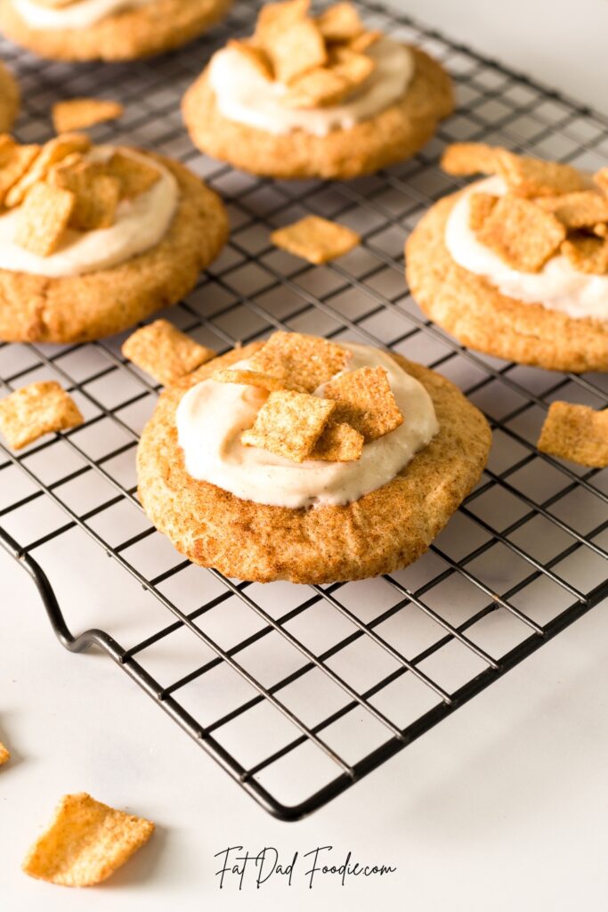Crumbl Cinnamon Toast Crunch Cookie - Fat Dad Foodie